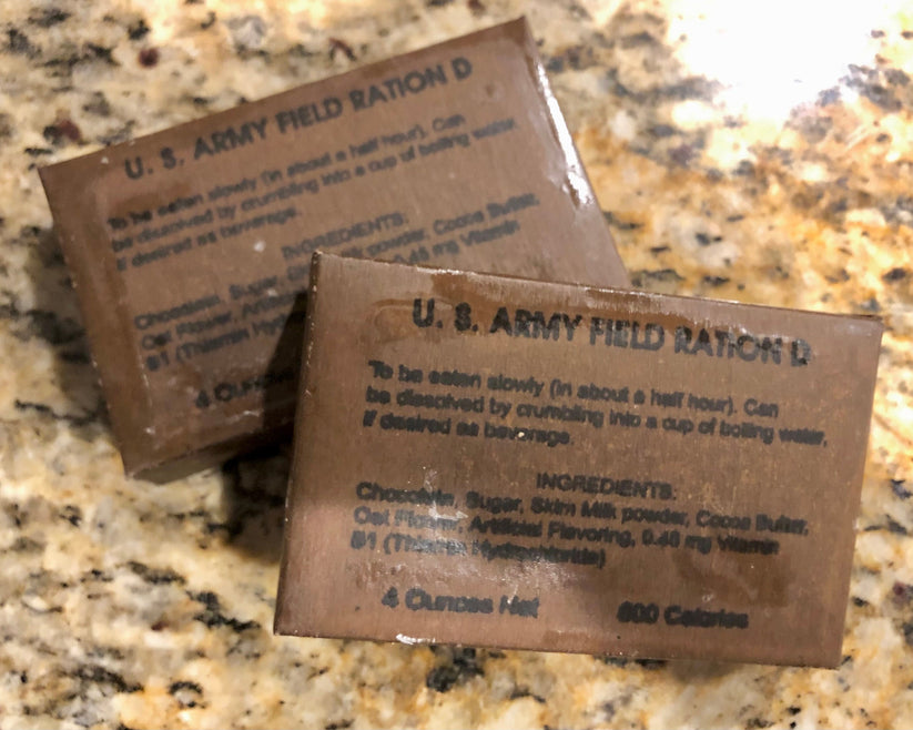 WWII US Army - D Ration - Complete and Ready to Eat – Hero Rations
