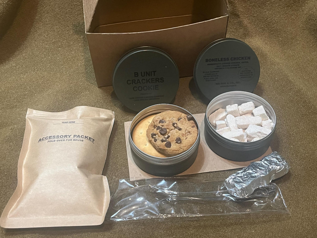 Fully Edible Korean War Food Packet, Individual, Assault – Hero Rations