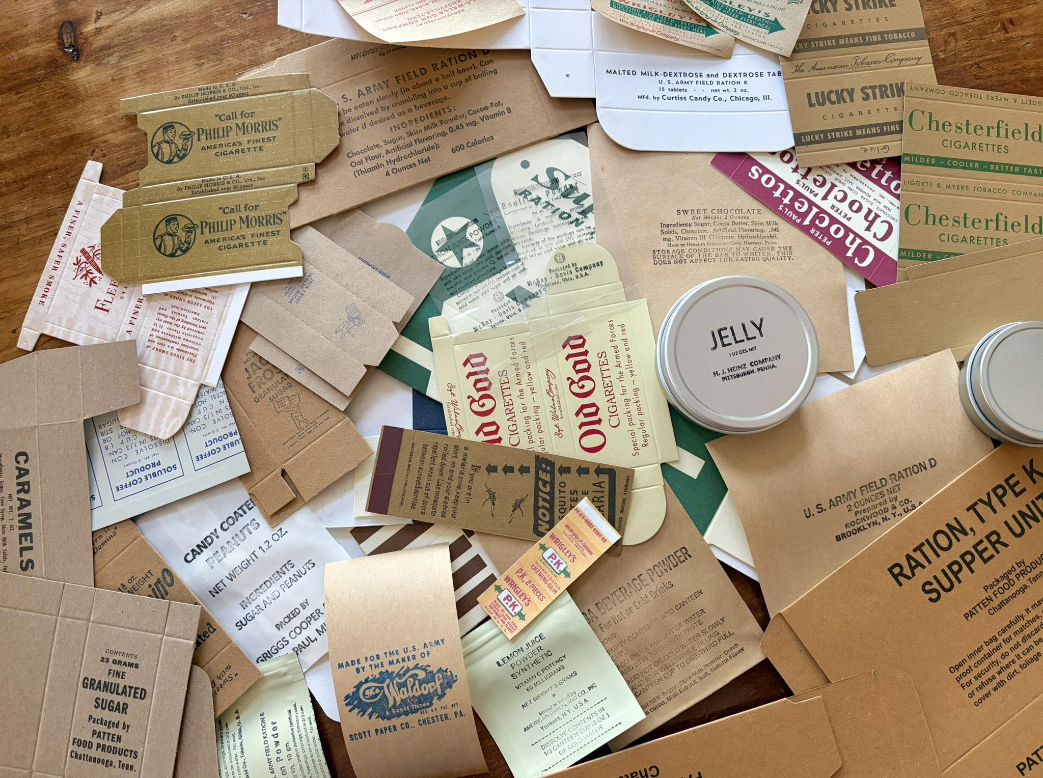 WWII U.S. Army PACKAGING ONLY – Hero Rations