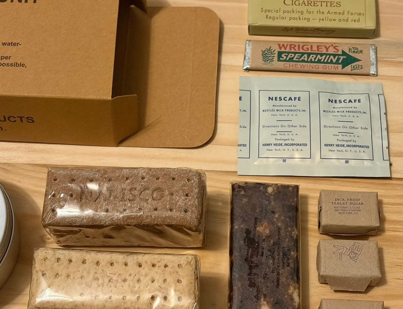 WWII US Army - K Ration - Mid War Type - Complete and Ready to Eat ...