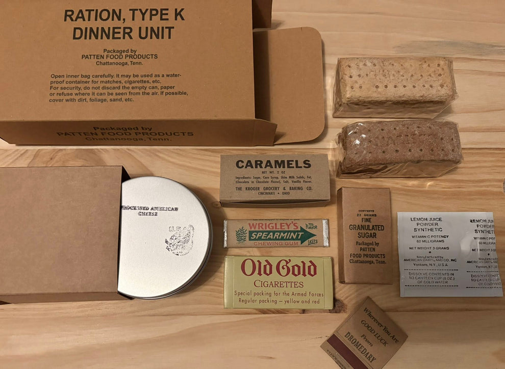 WWII US Army - K Ration - Mid War Type - Complete and Ready to Eat ...