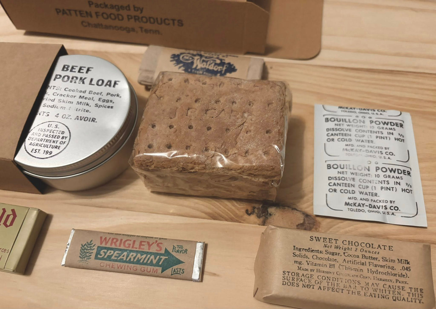 WWII US Army - K Ration - Mid War Type - Complete and Ready to Eat ...