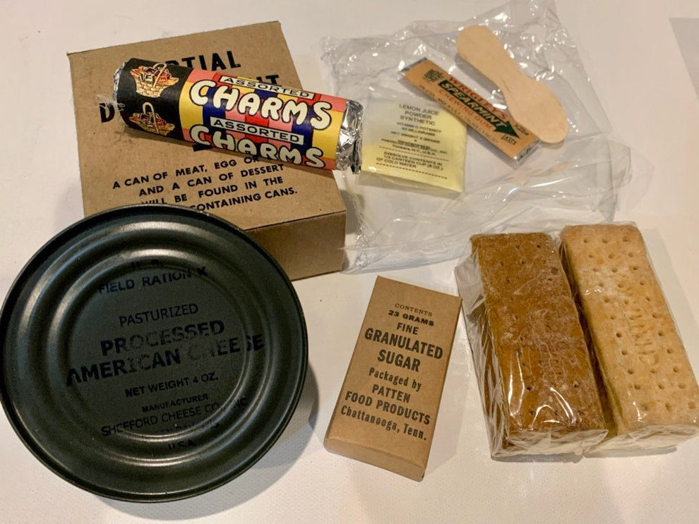 Individual and Replacement Items for WWII K Rations – Hero Rations