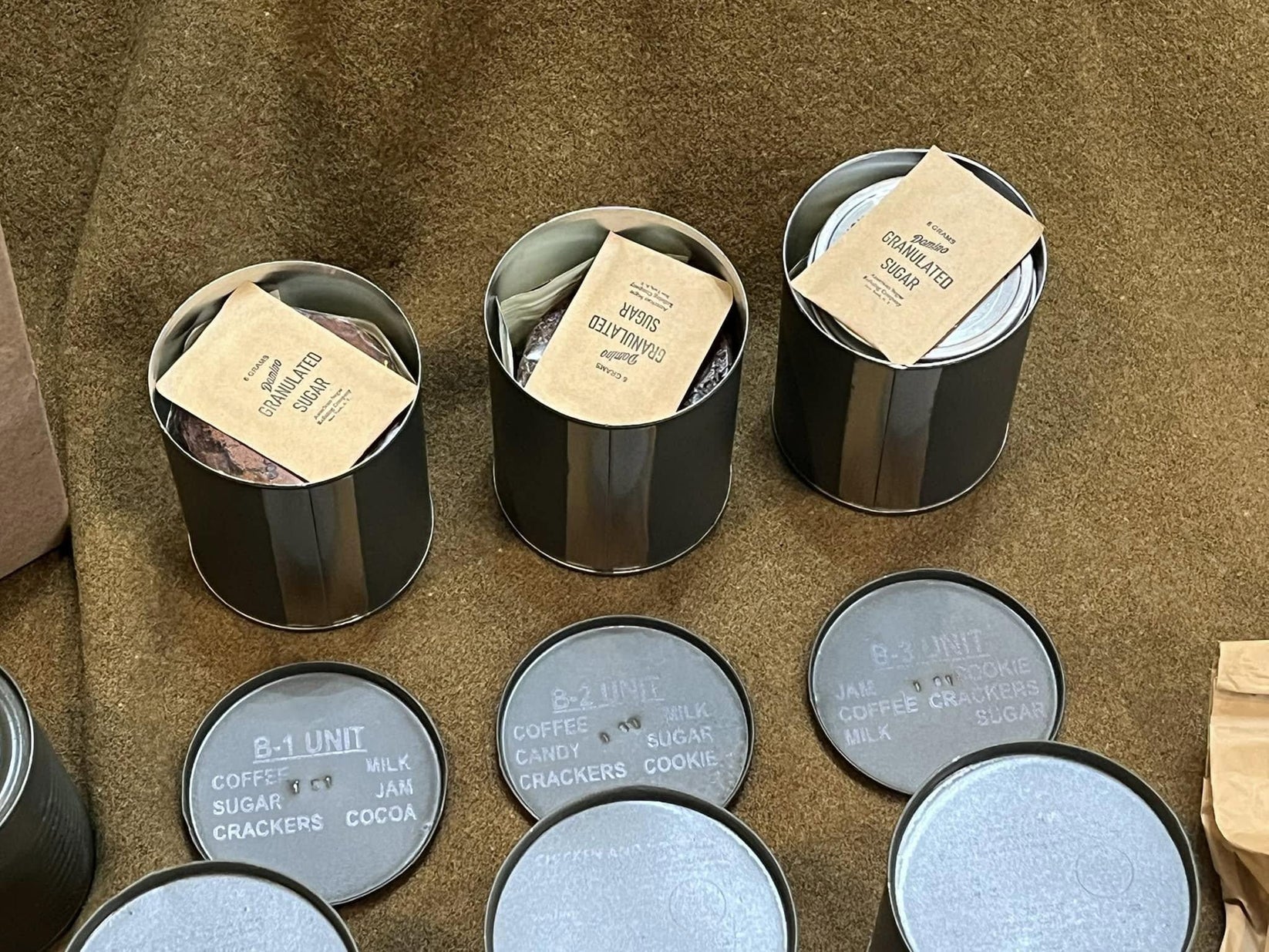 Korean War US Army - Ration, Individual, Combat (RIC) (1951-1953 ...