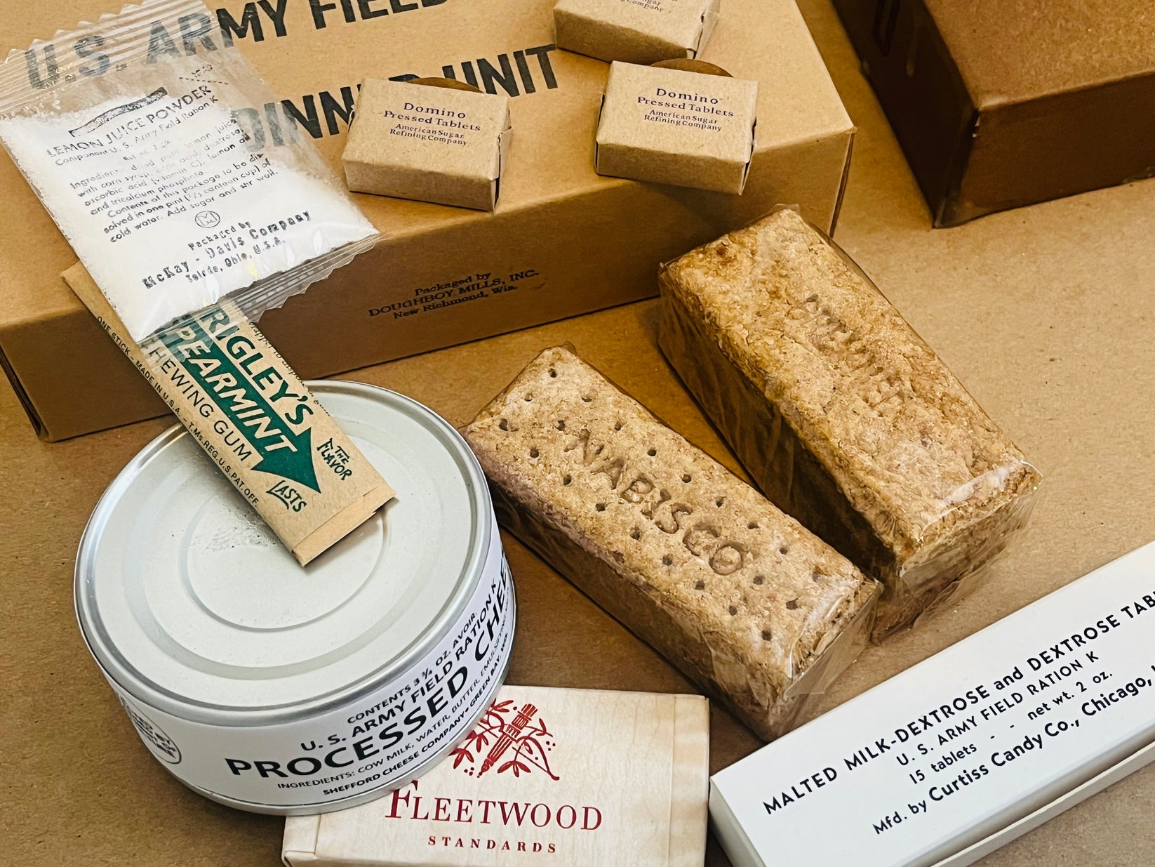 WWII US Army Early War K Ration and Edible Contents – Hero Rations