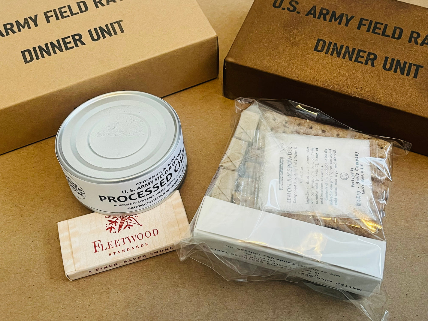 WWII US Army Early War K Ration and Edible Contents – Hero Rations