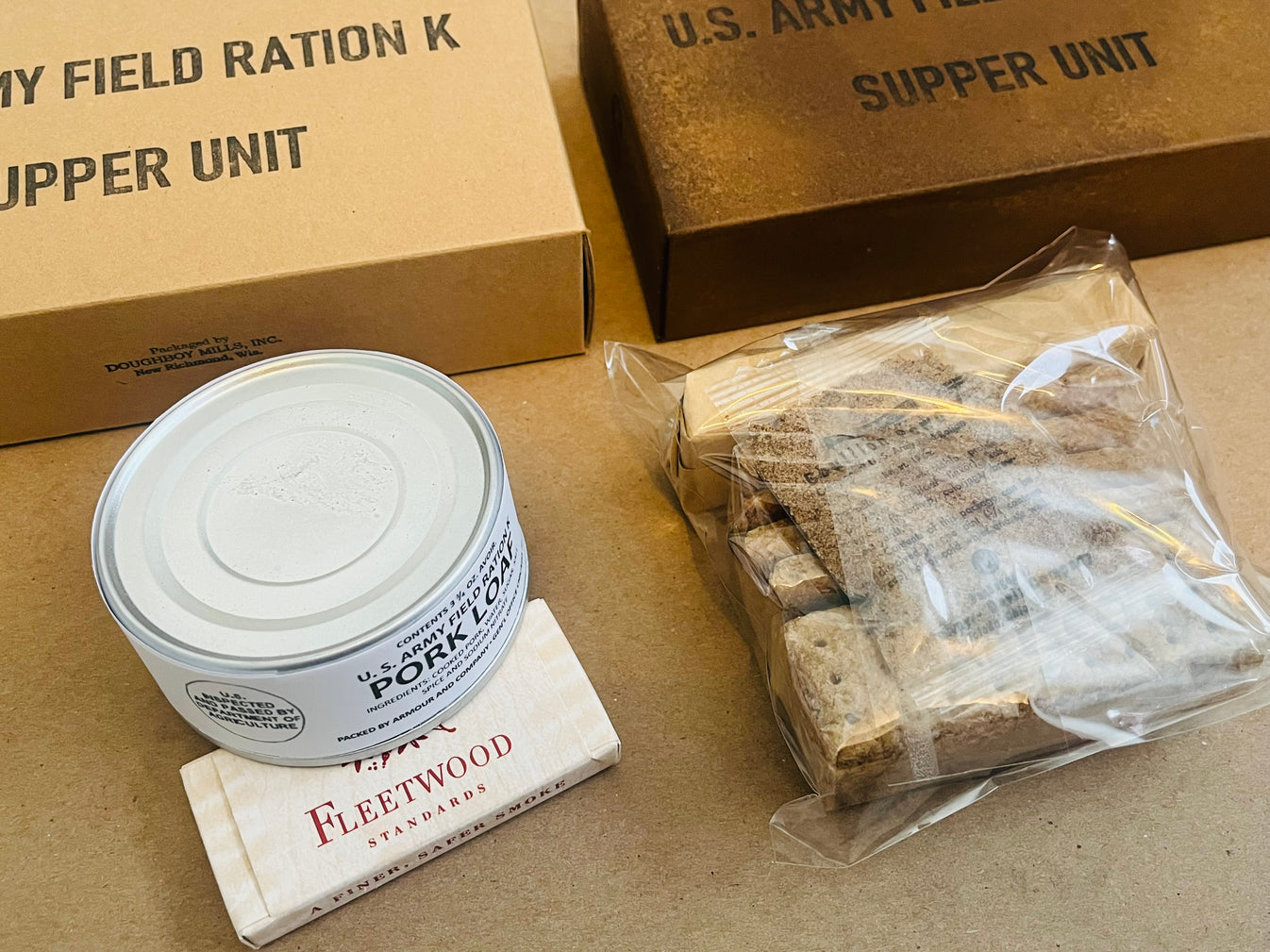 WWII US Army Early War K Ration and Edible Contents – Hero Rations
