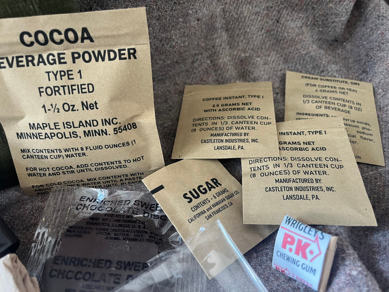 Vietnam War U.S. Army LRP Long Range Patrol Ration – Hero Rations