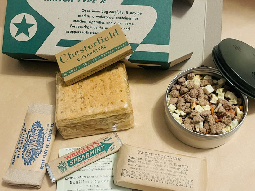WWII US Army - K Ration - Late War Morale Type - Complete and Ready to ...