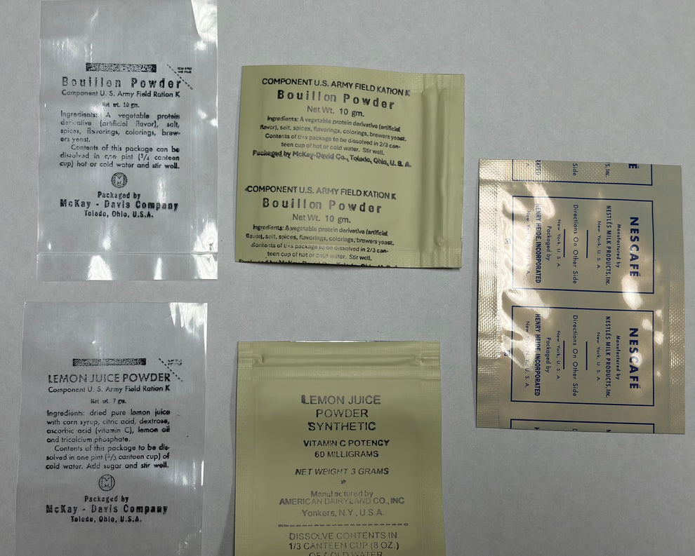 WWII U.S. Army PACKAGING ONLY – Hero Rations