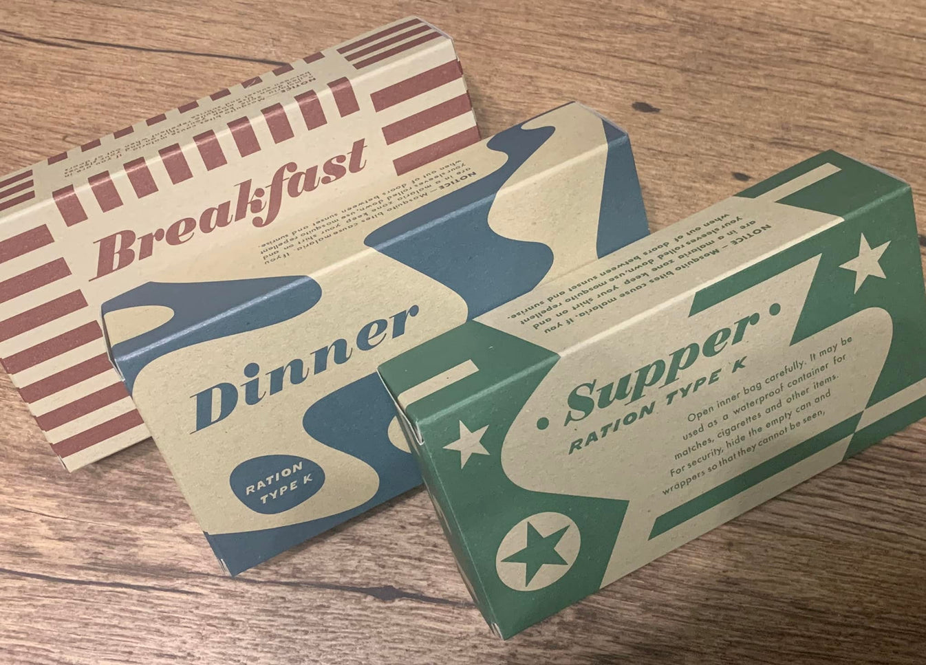 WWII US Army - K Ration - Late War Morale Type - Complete and Ready to ...