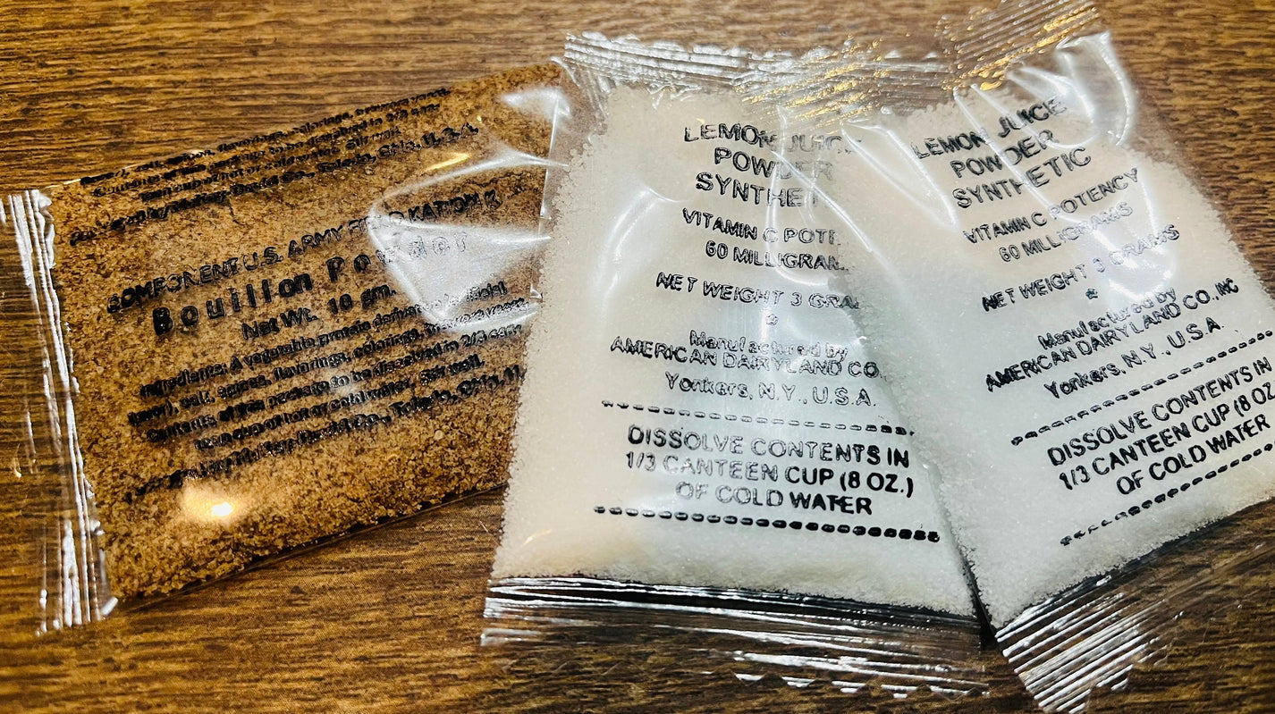 Individual and Replacement Items for WWII K Rations – Hero Rations