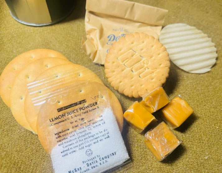 WWII US Army - C Ration - Late War Type - Both B and M Unit Complete a ...